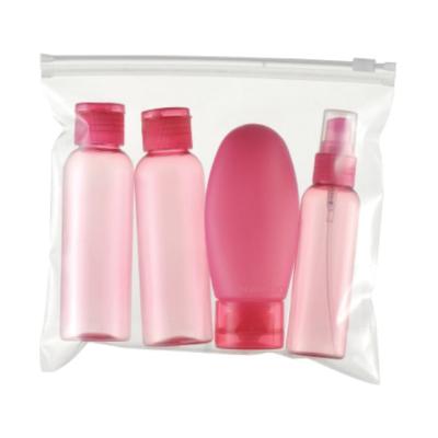 China PE Bottle PP Toothbrush Holder Travel Size Kit for Eco-friendly Refillable Packaging for sale