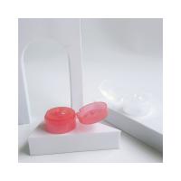 China Bottles 22mm Transparent Cylindrical Double Wall Plastic Flip Cap for Customized Color for sale