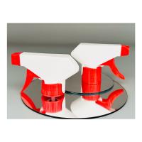 China 28/410 Fine Mist Garden Plastic Trigger Sprayer with Smooth Ribber Aluminium Closure for sale