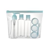 China Airplane Size Empty Jar PET Material Travel Kit for Personal Care and Skin Care Needs for sale