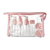 China Airplane Size Empty Jar PET Material Travel Kit for Personal Care and Skin Care Needs for sale