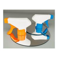 China 28/410 Fine Mist Garden Plastic Trigger Sprayer with Smooth Ribber Aluminium Closure for sale
