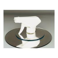 China 28/410 Fine Mist Garden Plastic Trigger Sprayer with Smooth Ribber Aluminium Closure for sale