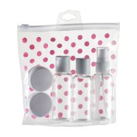 China Screen Printing Cap Sealing Type 60ml 100ml PET Bottles for Skin Care Travel Kit for sale