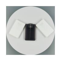 China 10ml Square Portable Refillable Perfume Spray Bottle with Fine Mist Base Material pp for sale