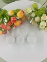 China 24mm Round Transparent Cylindrical Plastic Flip Cap for Bottle Custom Order Accepted for sale