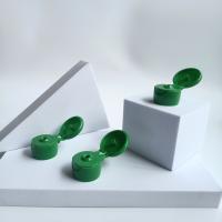 China 20mm 24mm 28mm Round Cylindrical Plastic Flip Cap For Bottle Non Spill and Customized for sale