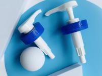 China Smooth Ribber Aluminium Closure Left-right Lock Pump for Big Diameter Lotion Bottles for sale