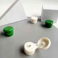 China 20mm 24mm 28mm Round Cylindrical Plastic Flip Cap For Bottle Non Spill and Customized for sale