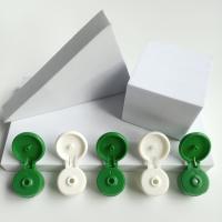 China 20mm 24mm 28mm Round Cylindrical Plastic Flip Cap For Bottle Non Spill and Customized for sale