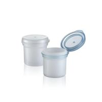 China Pharmaceutical Pill Container 12ml 10ml Plastic Medicine Jar with Conjoined Cap for sale