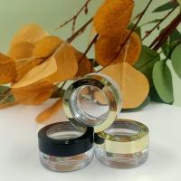 China Plastic Cap Material 5ml 10ml Luxury Cream Jar with UV Coating and Plastic Type for sale