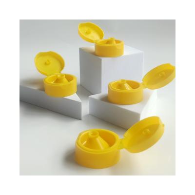 China Customized Color 38mm Plastic Flip Cap for Bottles Recyclable and Direct Supply for sale