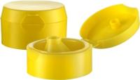 China Customized Color 38mm Plastic Flip Cap for Bottles Recyclable and Direct Supply for sale