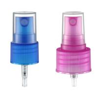 China Smooth Ribber Aluminium Closure PP Plastic Fine Mist Sprayer Pump for Various Bottles for sale