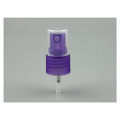 China Customized Color 20/410 Fine Mist Sprayer Perfume Spray Pump with Flat Transparent Cap for sale