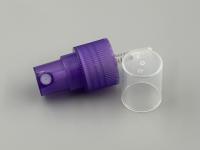 China Customized Color 20/410 Fine Mist Sprayer Perfume Spray Pump with Flat Transparent Cap for sale