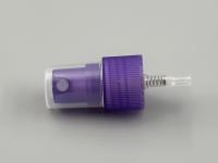 China Customized Color 20/410 Fine Mist Sprayer Perfume Spray Pump with Flat Transparent Cap for sale