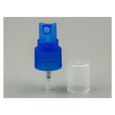 China Fine Mist Sprayer 20/410 Hand Bottle Sprayer Blue Spray Pump for Cosmetic Packaging for sale