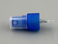 China Fine Mist Sprayer 20/410 Hand Bottle Sprayer Blue Spray Pump for Cosmetic Packaging for sale