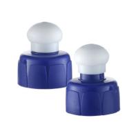 China Plastic Bottle Cap 28/410 Push-Pull Cap for Liqui Bottle Custom Order for sale