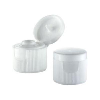 China 18/410 Liqui Bottle Flip Top Cap Ribbed Plastic Material and Customized Color Bottles for sale