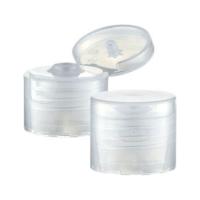 China 18/410 Liqui Bottle Flip Top Cap Ribbed Plastic Material and Customized Color Bottles for sale