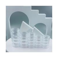 China Layers Optional Layers 5ml 10ml Plastic Cream Jar in Customized Colors and Layers for PS for sale
