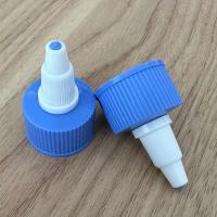 China Convenient 24/410 Twist Top Cap for Liqui Bottle in Blue Color for sale