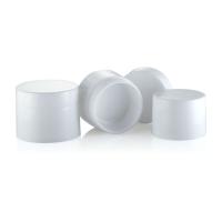 China SKIN CARE Refillable White PP Cream Jar 20g 50g 100g 250g with Lid Plastic Type for sale