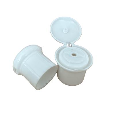 China Non Spill 28/415 Screw Plastic Flip Top Cap for Leak-Proof Packaging for sale