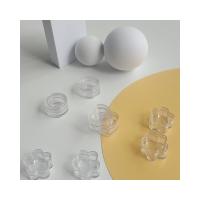 China PS Material Round Shape 4ml Empty Cosmetic Container for Eyeshadow and Eye Cream for sale