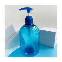 China 400ml PET Clear Pump Bottle for Liquid Soap Hand Sanitizer Empty Shampoo Shower Gel for sale