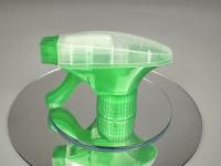 China 28mm Dual Shroud Green Trigger For Household Cleaning All Plastic Trigger Sprayer OEM/ODM for sale