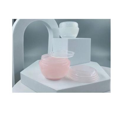 China Custom Order Accepted 10ml Round Shape Colorful PP Cosmetic Jar for Skin Care Cream for sale