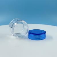 China 20g 30g 50g Transparent Plastic Jar Empty Refillable Cosmetic Cream Jar for Industrial for sale