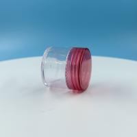 China 20ml Cosmetic Container Empty Jar PS Clear Plastic Jar with Lid for sale