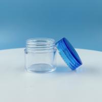 China Travel-Friendly 20g 30g Small Clear Plastic Jar with Lid Cosmetic Cream Jar for sale