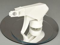 China Smooth Ribbed Aluminium Closure 28mm Plastic Hand Sprayer PP Trigger Sprayer for Easy for sale