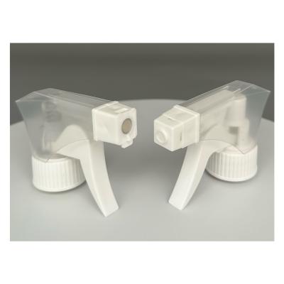 China Plastic Trigger 28/400 White Transparent Spray with 28/410 Pump Sprayer and Closure Size for sale