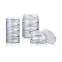 China Base Material ps Eye Cream Jar  2.5ml 3ml 5ml Empty Cream for Cosmetic Industrial for sale