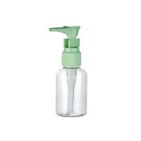 China Base Material PET Portable 50ml 100ml Plastic Bottles with Lotion Pump Fine Mist Sprayer for sale