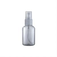 China Base Material PET Portable 50ml 100ml Plastic Bottles with Lotion Pump Fine Mist Sprayer for sale