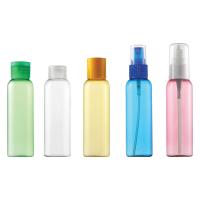 China Professional OEM 30ml 40ml 50ml 60ml PET Plastic Bottles with Pump Sprayer Flip Top Cap for sale