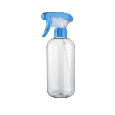 China Disinfectant and Sealing Type 500ml PET Plastic Bottle with 28/410 Trigger Sprayer for sale