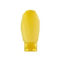 China PE Base Material Colorful Hand Cream Bottle 90ml PE Bottle with 22/410 Flip Top Cap Squeezable Bottle for sale