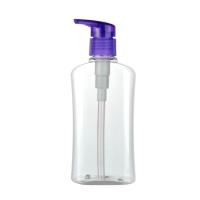 China Disinfectant 250ml Plastic PET Bottle with Liquid Sprayer and Customized Pump for sale
