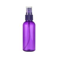 China Screen Printing Market 120ml PET Plastic Pump Bottle with Black Pump and Amber Color for sale