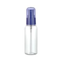 China Industrial Personal Care 60ml Round Bottle with 20/410 Flip Top Cap and PET Material for sale