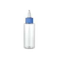 China Custom Color 120ml Plastic PET Bottle for Lotion Capacity 120ML 24/410 Flip Top Cap for sale